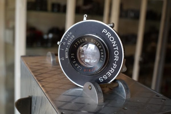 Boyer Paris Saphir 2.8 / 75mm in shutter - Fotohandel Delfshaven / MK ...